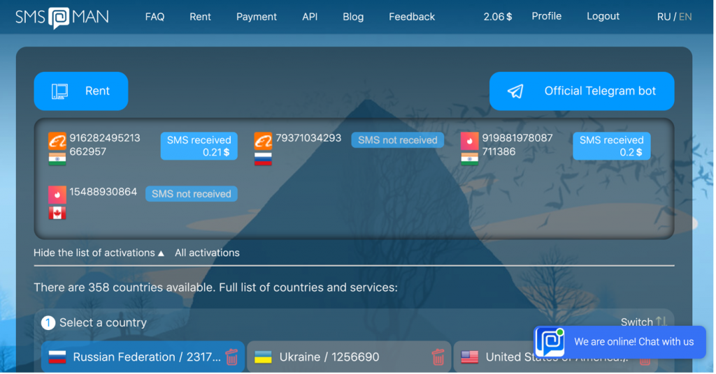 在 sms-man上如何用支付宝或者微信支付充值 - SMS-man Blog