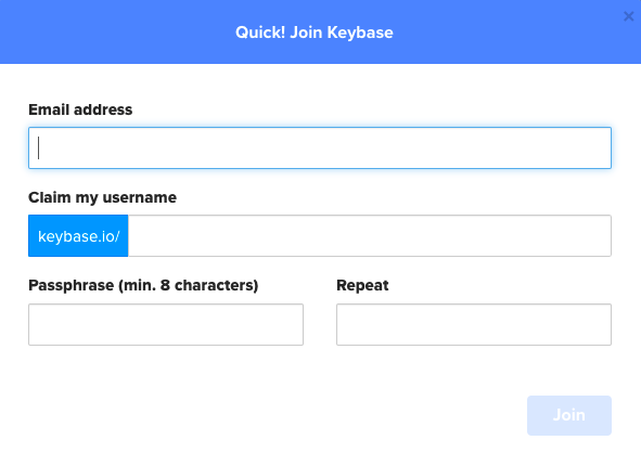 如何注册Keybase加密网络服务？ - SMS-man Blog
